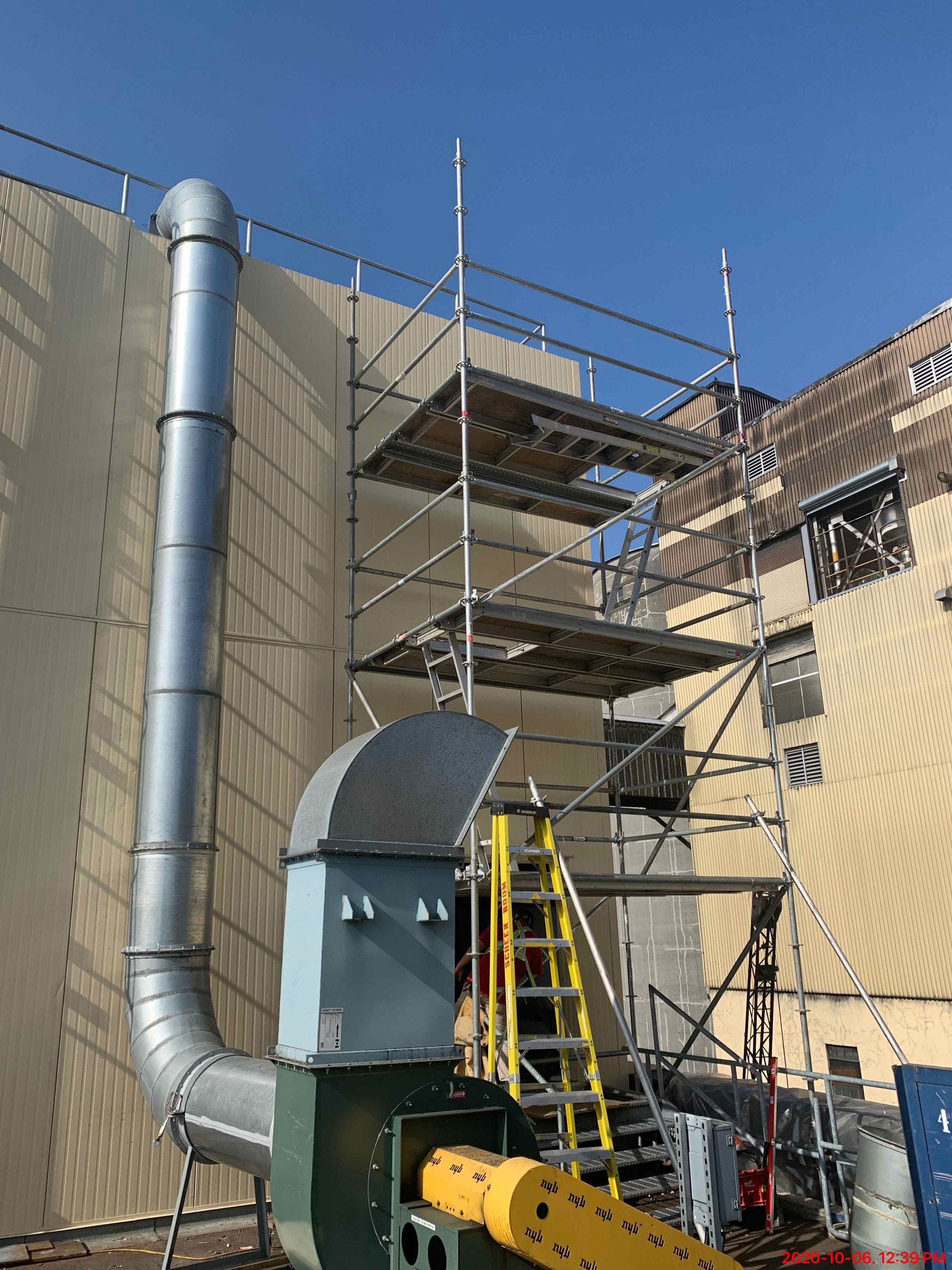 Lantic Sugar Dust Collection System | Scott Construction