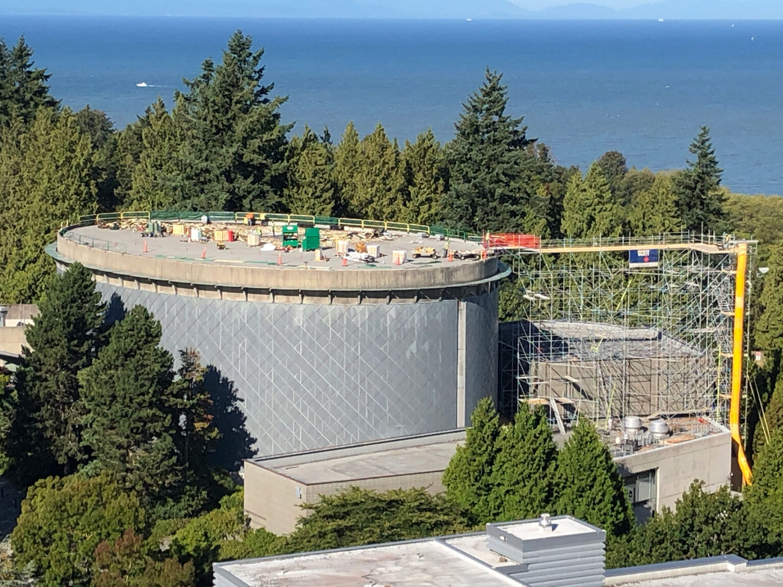 UBC Chan Centre Roof Renewal Phase 1 | Scott Construction